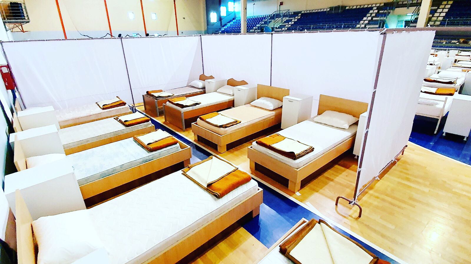 Plava hala spremna za prijem pacijenata - Morava Info