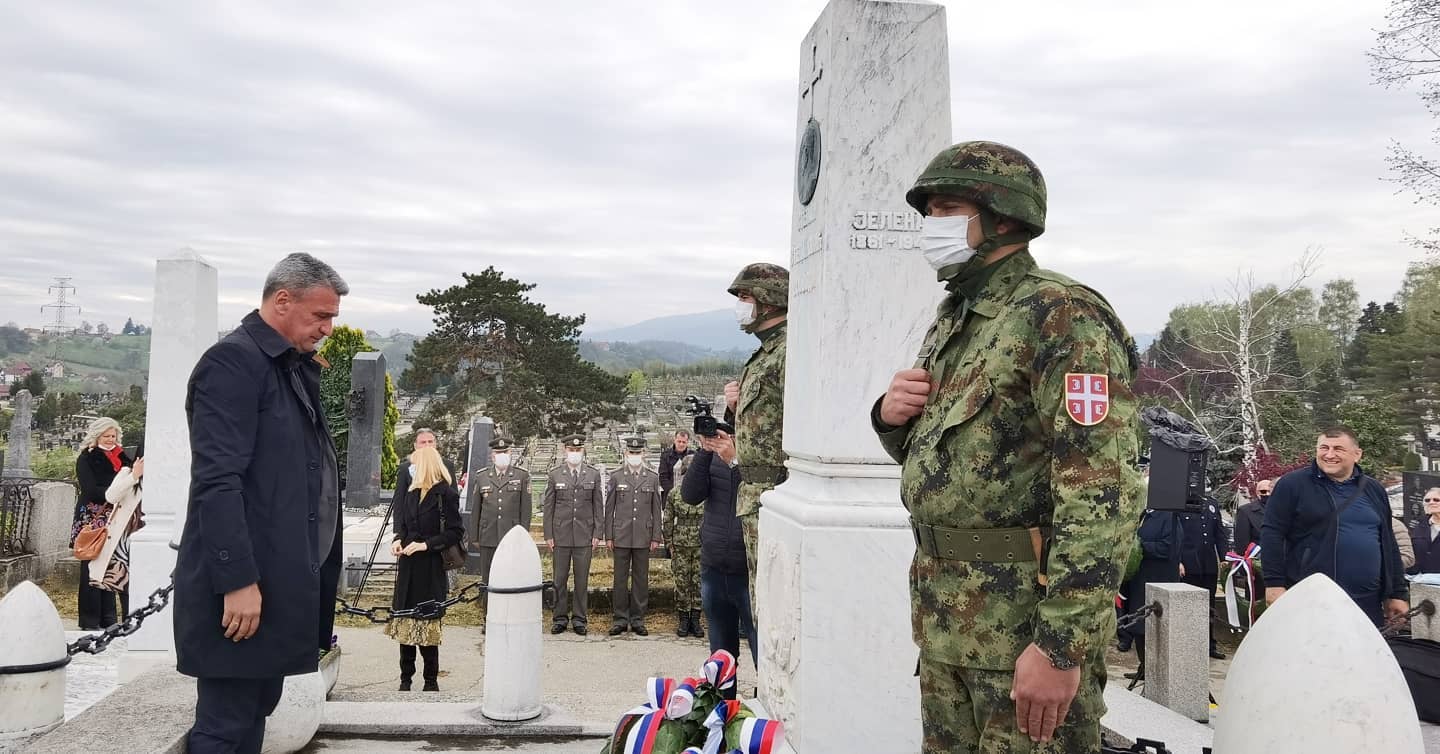 Položeni venci na grob vojvode Stepe Stepanovića povodom godišnjice ...