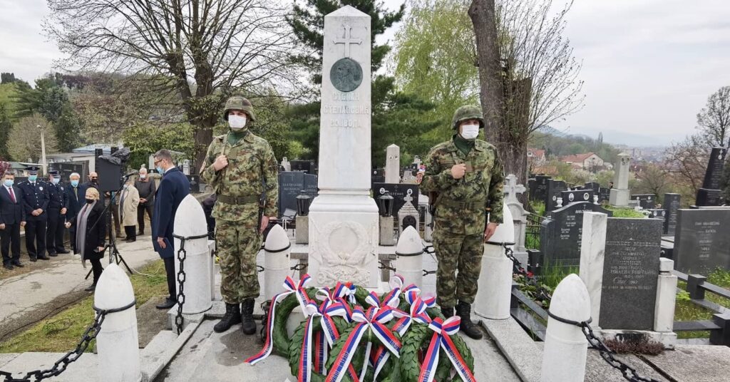 Položeni venci na grob vojvode Stepe Stepanovića povodom godišnjice ...