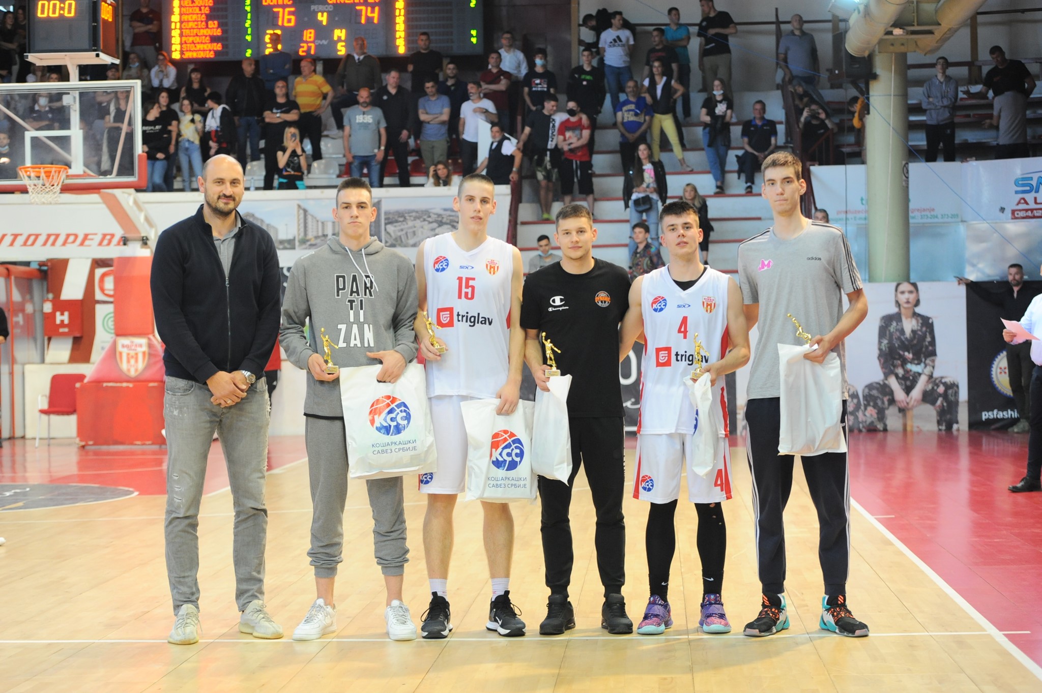 Dvojica igrača Borca u najboljoj petorci turnira, Đorđe Ćurčić MVP ...