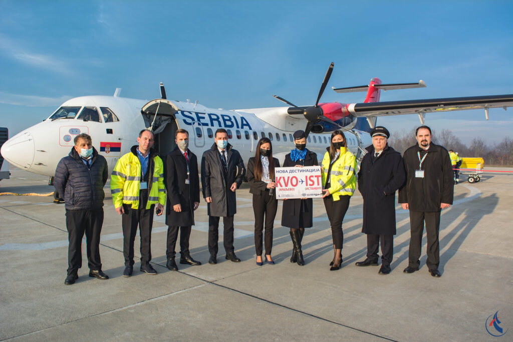 Sa aerodroma ''Morava'' poleteo prvi avion za Istanbul - Morava Info