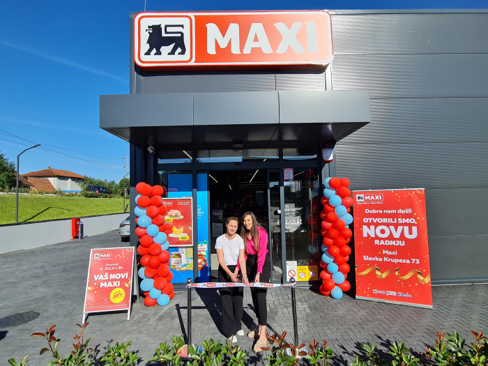 Novi Maxi supermarket otvoren u Ljubiću - Morava Info