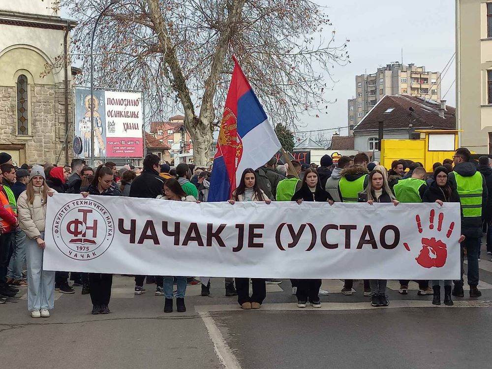 U Čačku 20. maja studentski protest ''Zadnji voz za Čačak'' - Morava Info