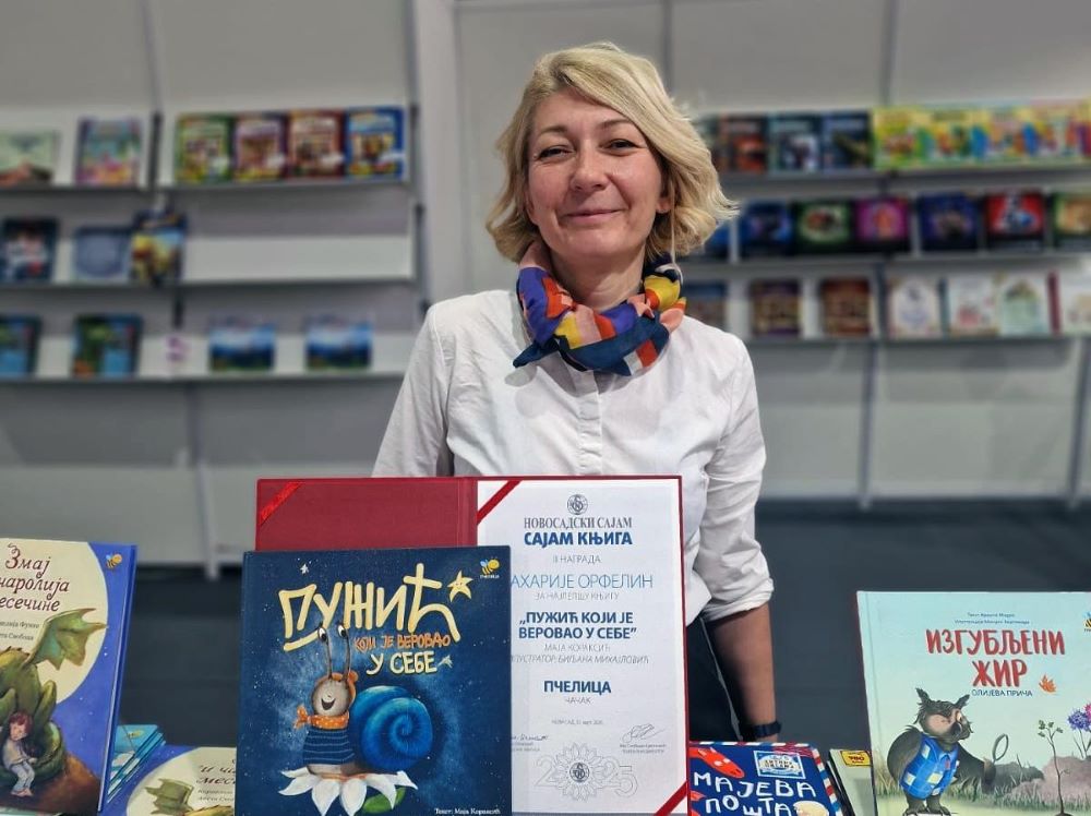 Nagrada “Zaharije Orfelin“ za knjigu u izdanju “Pčelice“ - Naslovi.net