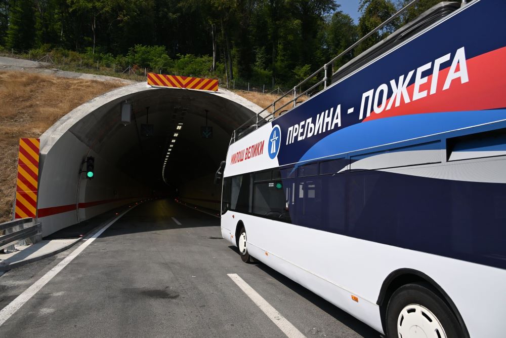 Zbog radova zatvorena preticajna traka u tunelu Munjino brdo - Morava Info