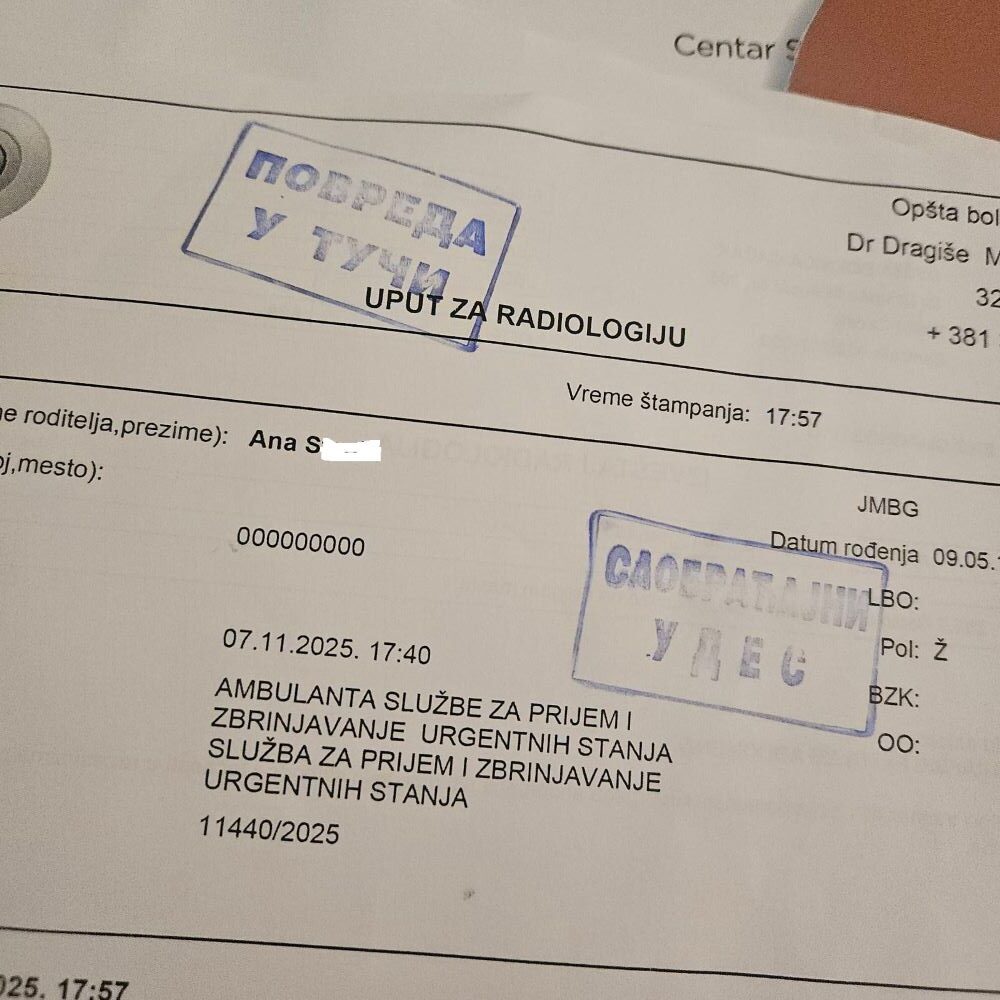 Autom udario trudnicu, pljunuo je, nasrnuo na nju, pa pobegao - Morava Info